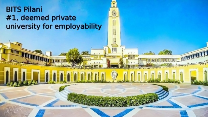 IIRF University Ranking 2024: BITS Pilani remains rank #1 university in ...