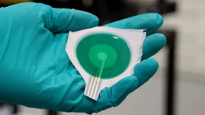 University of Southampton researchers developed a Wearable Sticker that ...