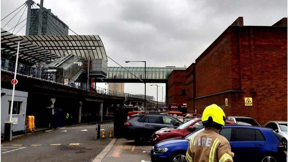 Massive fire at London substation shuts down Heathrow airport, plunges ...