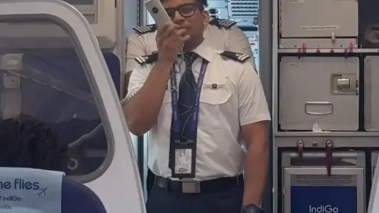 Wings of pride: IndiGo pilot honors colleague’s first flight with ...